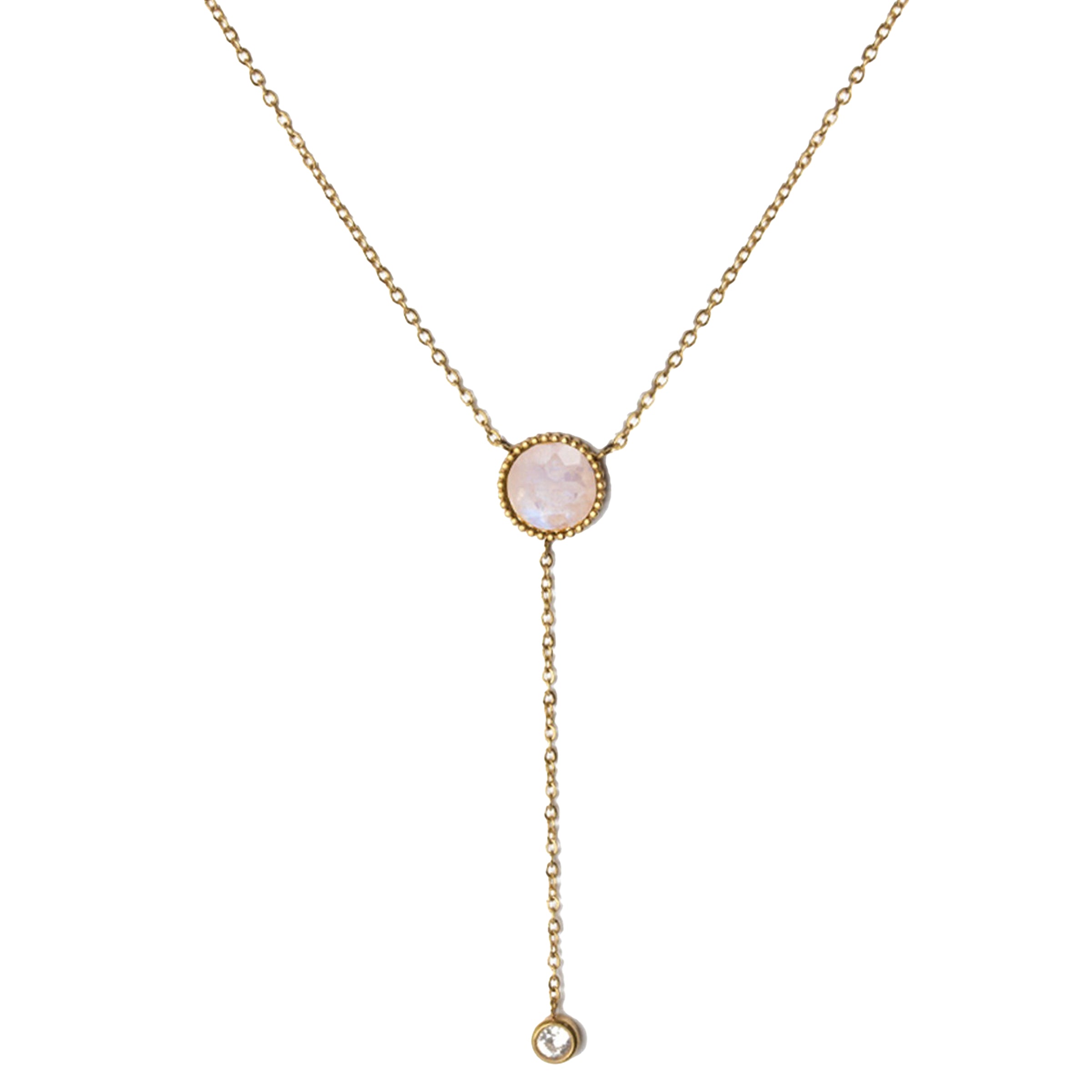 Necklace Sunna Moonstone | AEC Paris FATHOM – Fathom Store