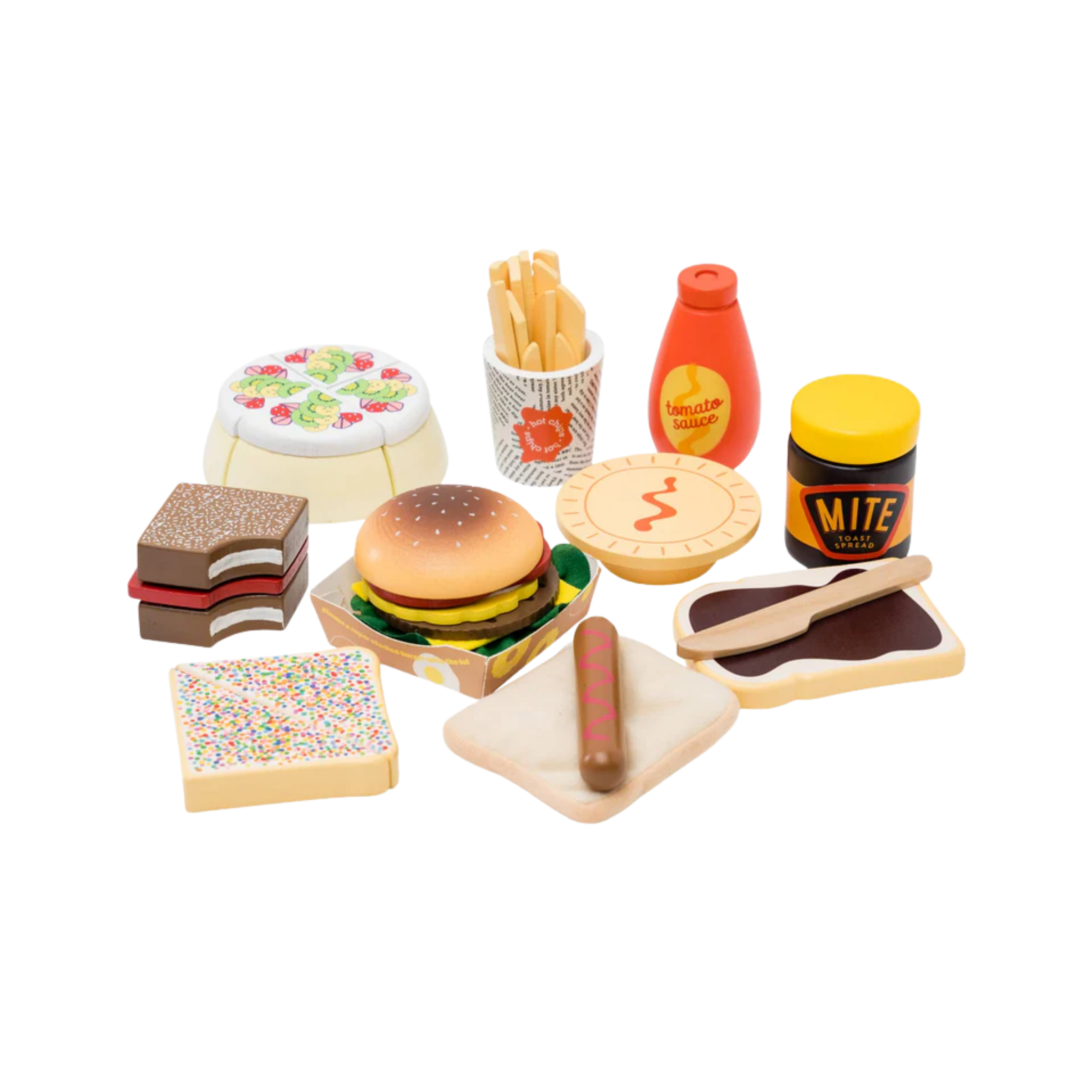 Wooden Toy Aussie Food | Make Me Iconic FATHOM – Fathom Store