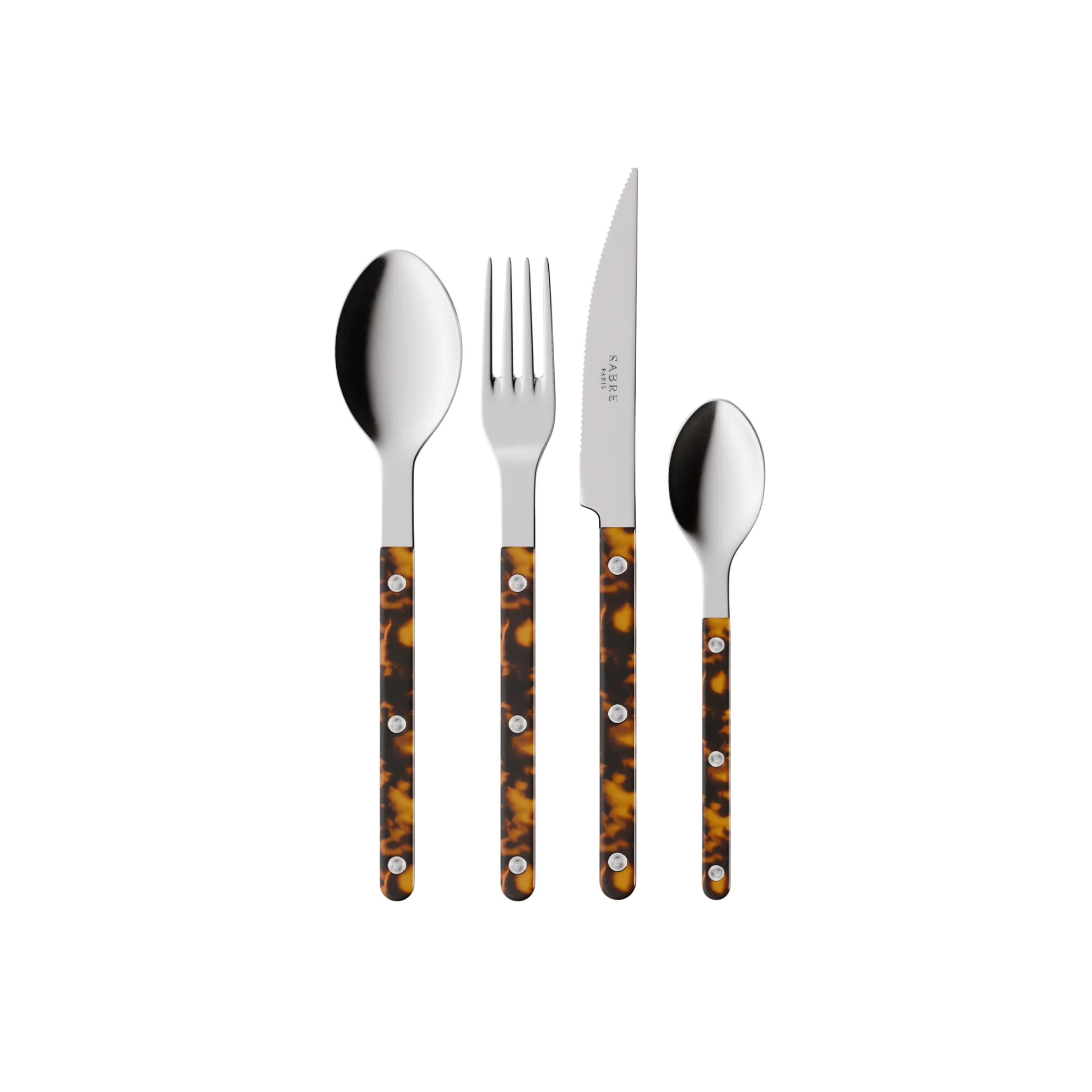 Bistrot Cutlery Tortoise Set | Sabre FATHOM – Fathom Store